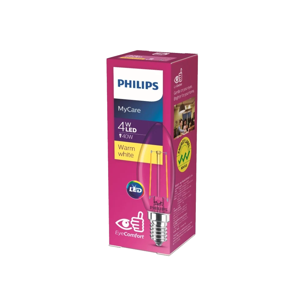Philips LED Classic Candlelight 3000K
