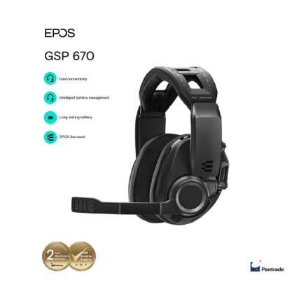 EPOS | Sennheiser GSP 670 Wireless Gaming Headset