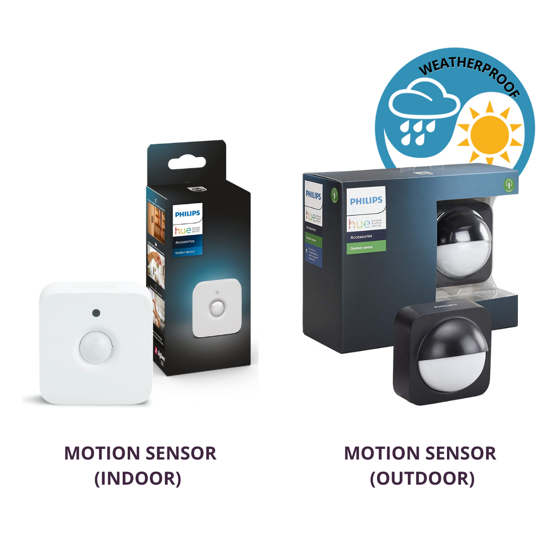 Philips Hue Accessories: Motion Sensor / Outdoor Motion Sensor
