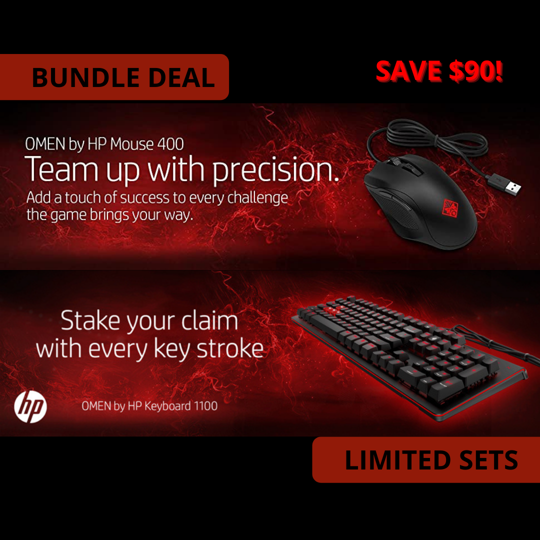 OMEN BUNDLE - OMEN 400 MOUSE AND 1100 KEYBOARD